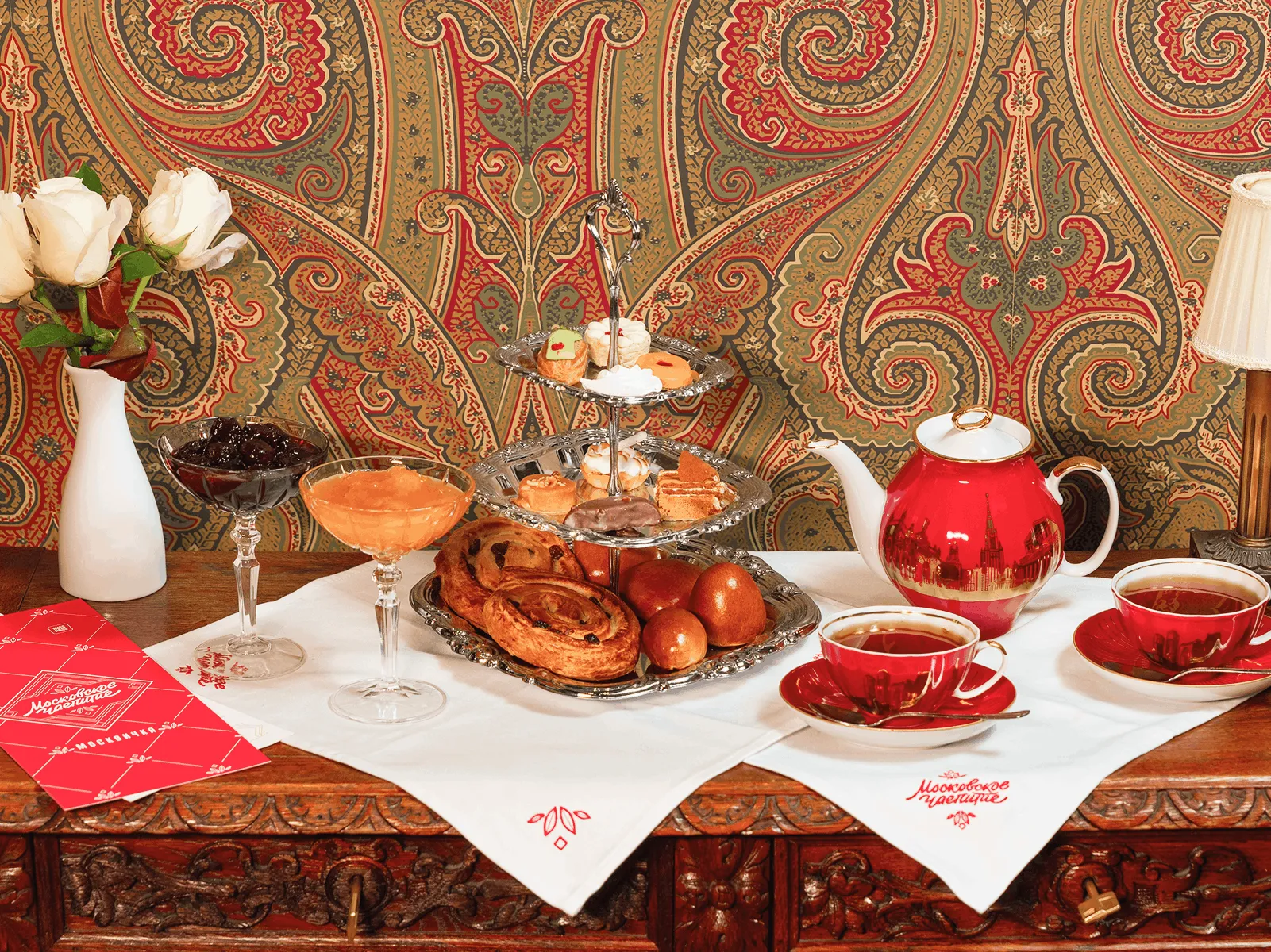 Classic Moscow Tea Sets in Top Restaurants
